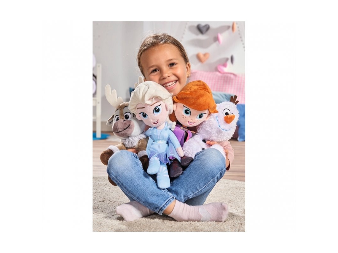 Peluche DISNEY Elsa Frozen (Idade Mínima Recomendada: 4 anos) | Worten.pt
