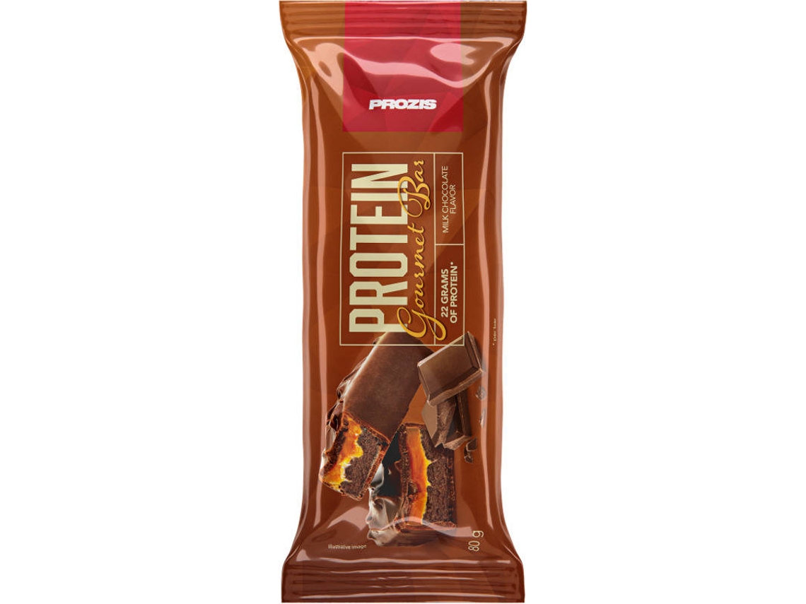 Protein Gourmet Bar PROZIS Chocolate de Leite (80 gr) | Worten.pt