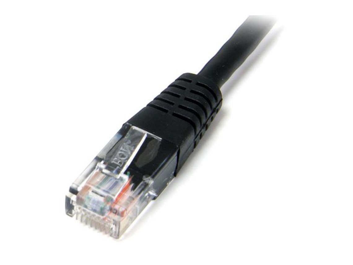 Cabo de Rede StarTech (RJ45 - 15 m - Preto) | Worten.pt