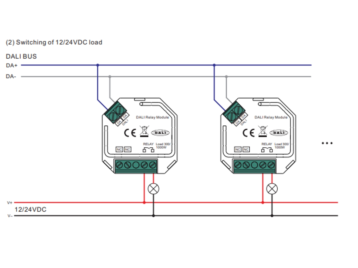 Interruptor Relay Dali 100-240V/Ac Ou 12/24V/Dc | Worten.pt