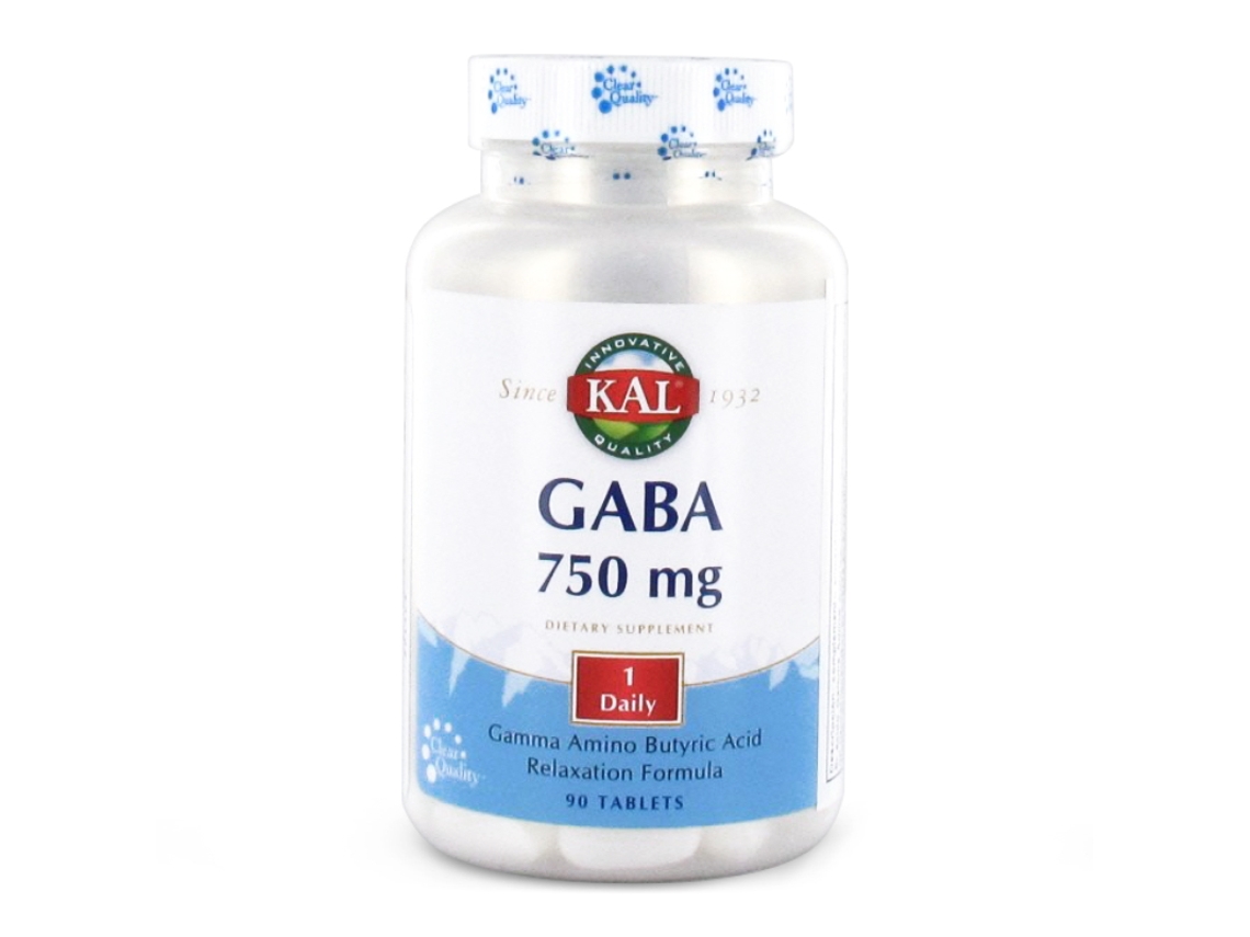 Suplemento Alimentar KAL Kal Gaba 750 Mg 90 Comprimidos 12108 (60 ...