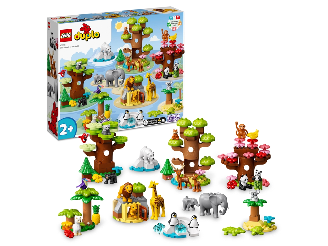 Lego Duplo Wild Animals Of The World Toy Set 10975 | Worten.pt