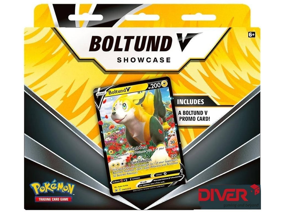 Jogo de Cartas POKEMON Boltund V Box Showcase (Idade Minima: 6 anos ...
