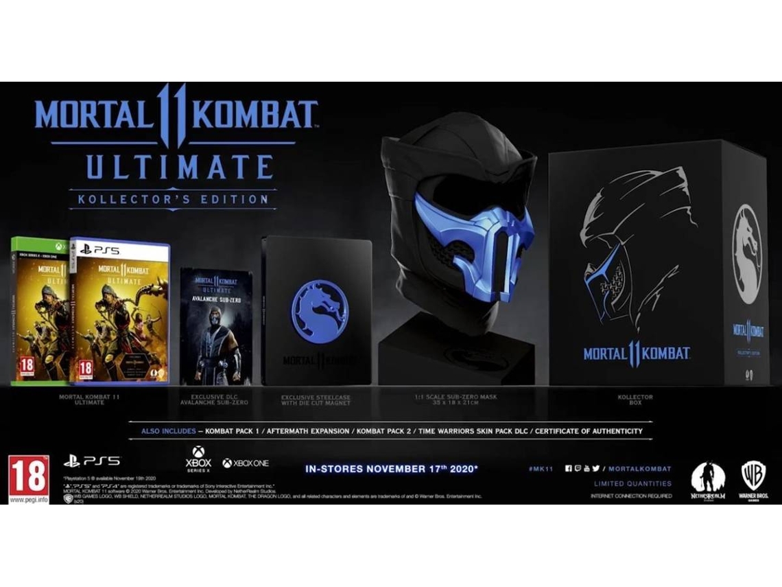 Jogo PS5 Mortal Kombat Ultimate (Kollector's Edition) | Worten.pt