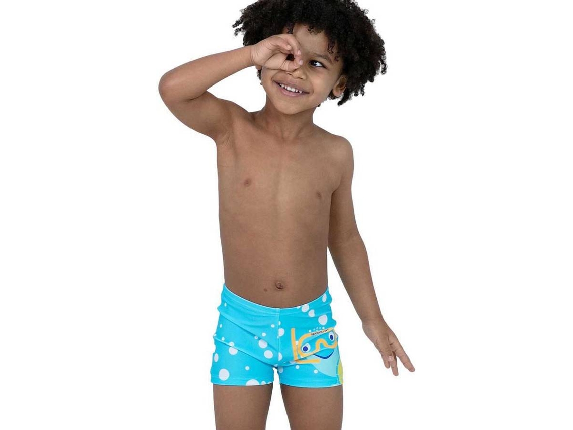 Calções para Homem SPEEDO Tommy Turtle Placement Azul para Natação (5 ...