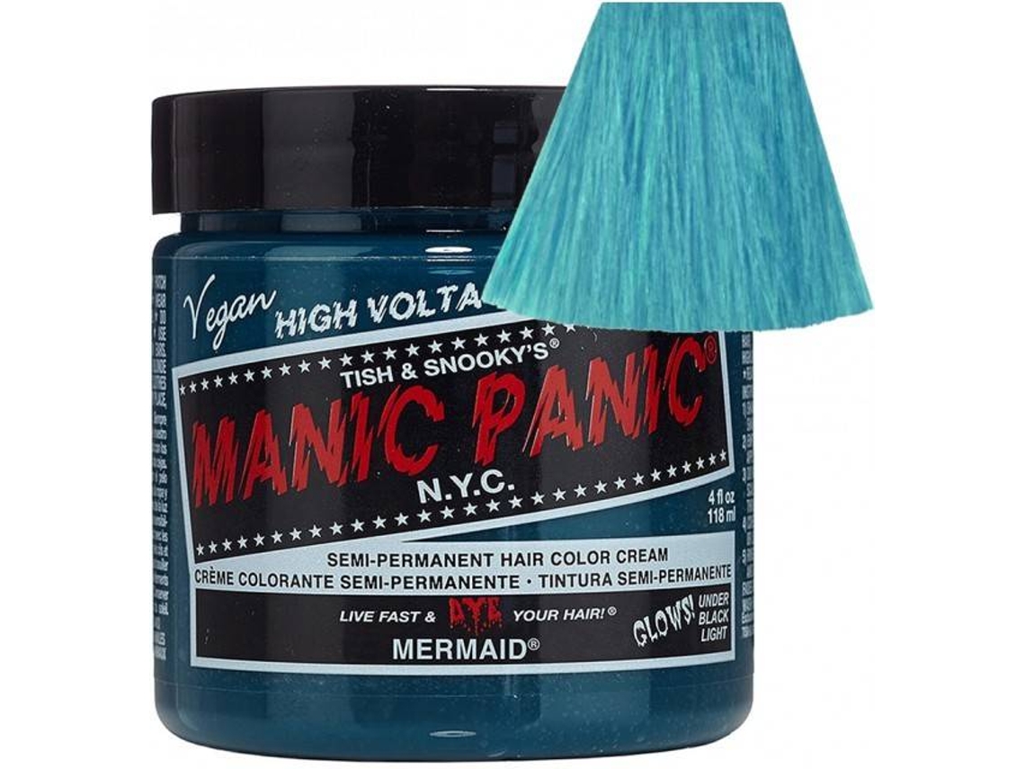 Creme de Coloração Semi-Permanente MANIC PANIC Mermaid (118 ml) | Worten.pt