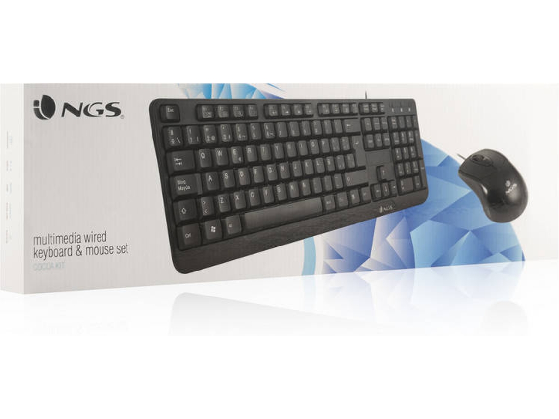 Teclado NGS Cocoa Kit (Com Cabo - Teclado Numérico) | Worten.pt