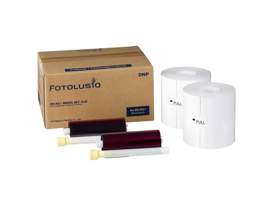 Dnp Ds Rx 1 Hs Media Set 10X15 Cm 2X 700 Sheets | Worten.pt