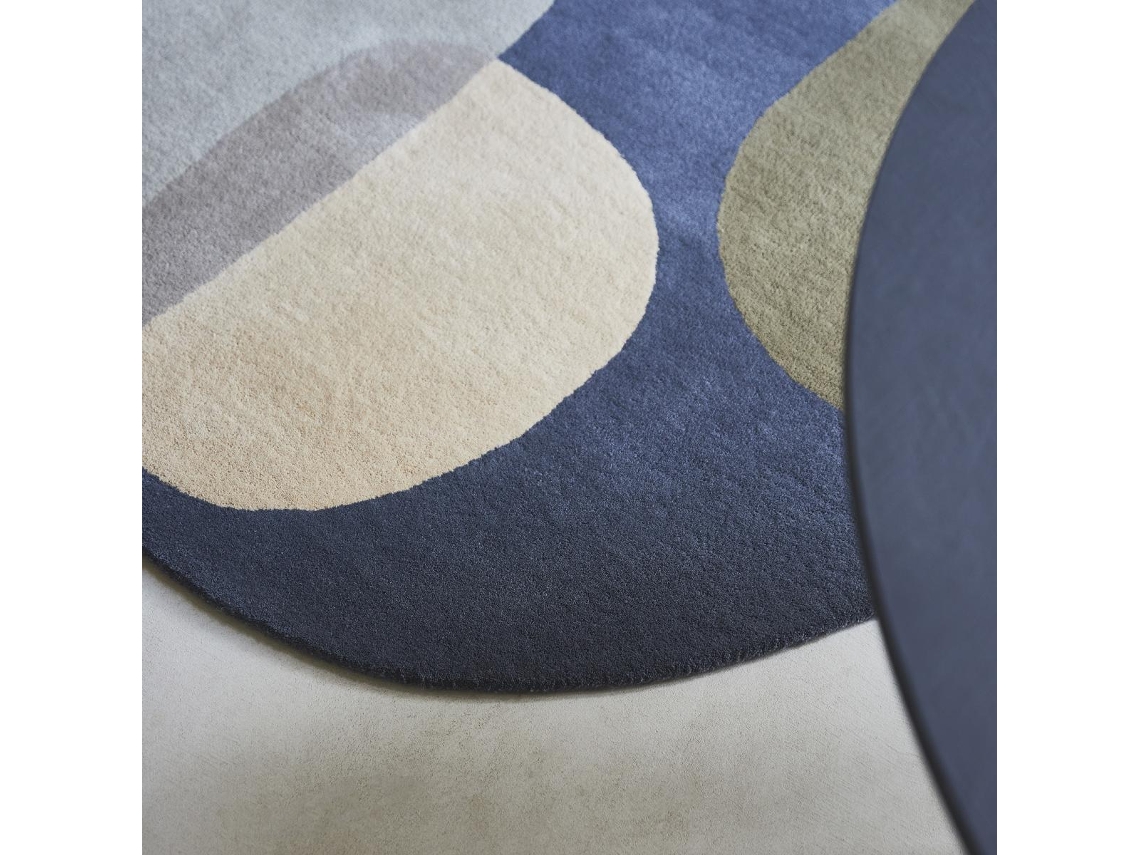 Tapete de Sala MILLER Azul 250x350 | Worten.pt