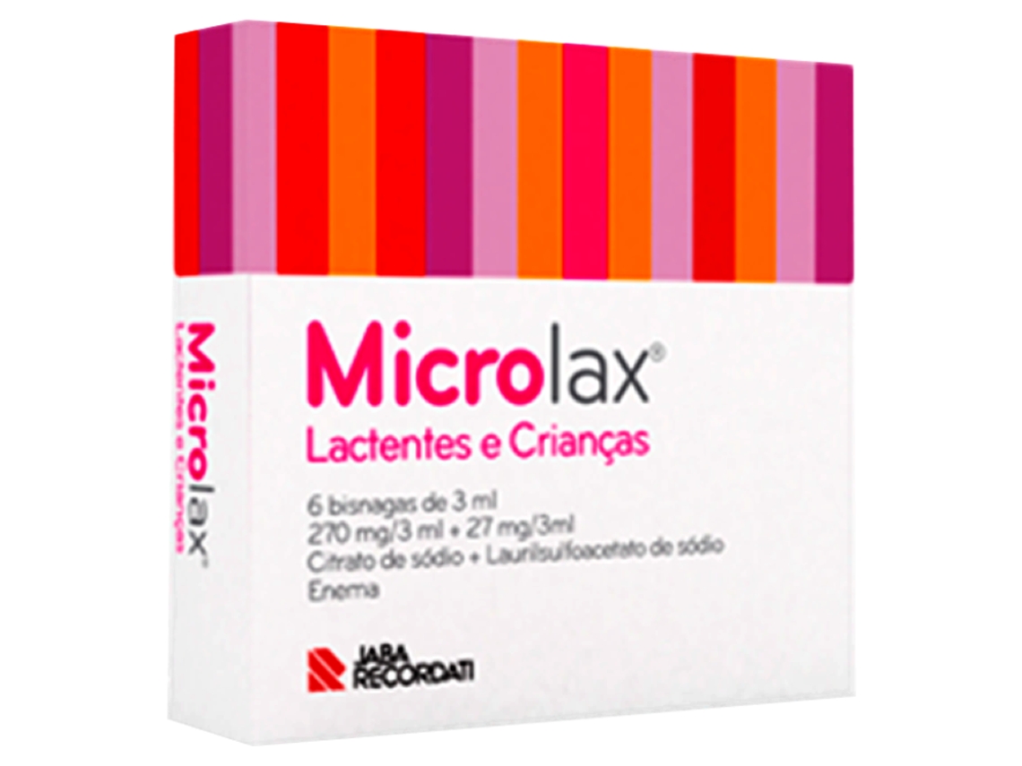 Microlax Solução Rectal (270mg/3ml+27mg/3ml) | Worten.pt