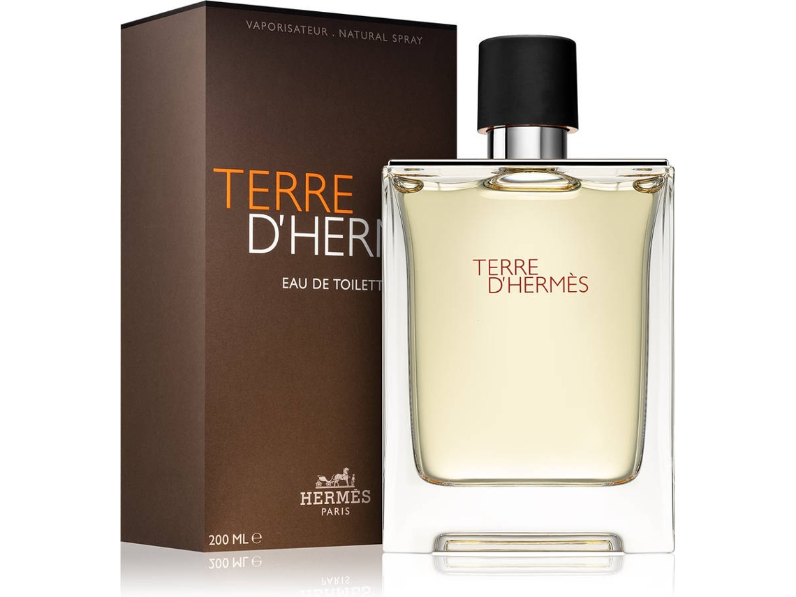 Perfume HERMÈS Terre D'Hermès Eau de Toilette (200 ml) | Worten.pt