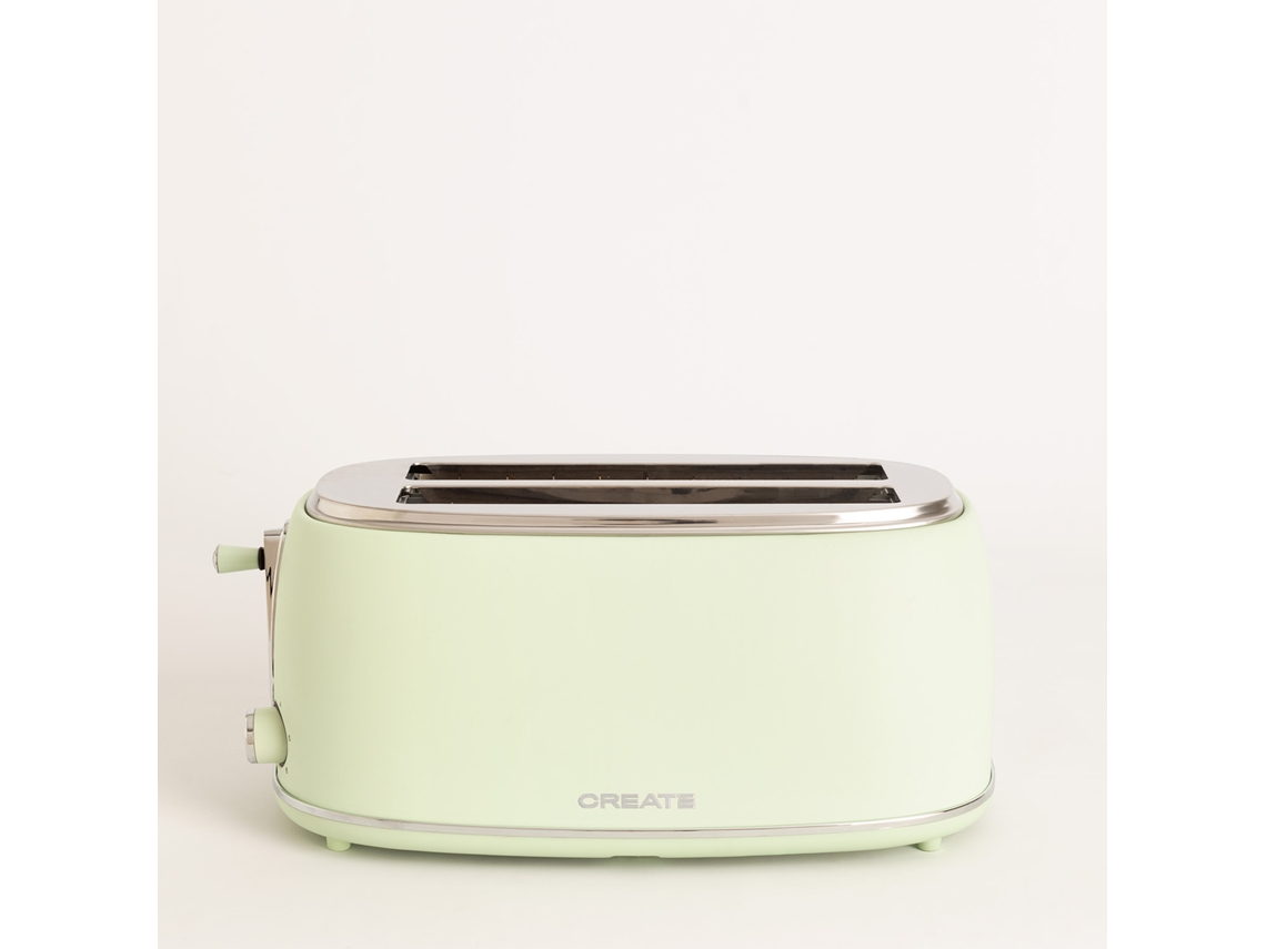 Torradeira CREATE Toast Retro Stylance Xl Verde pastel | Worten.pt