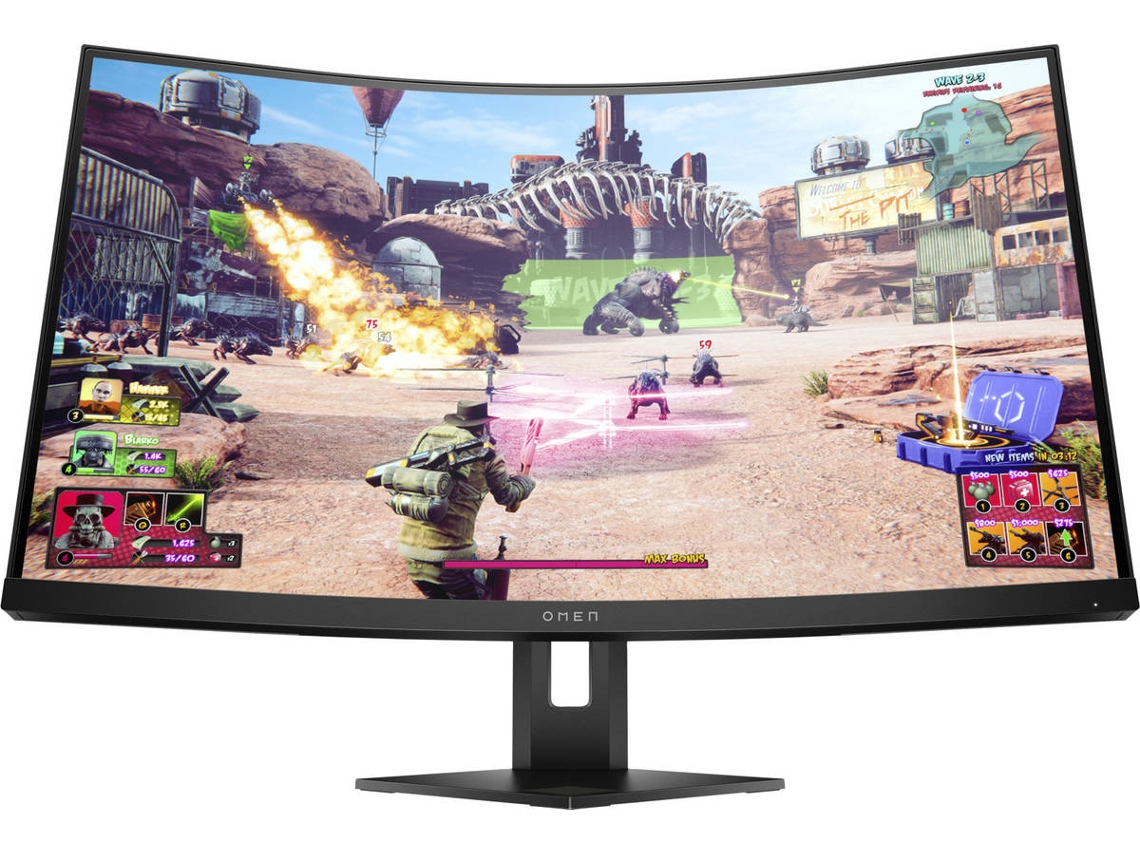 Monitor Curvo Gaming HP Omen 27c (27'' - 1 ms - 240 Hz - AMD FreeSync ...