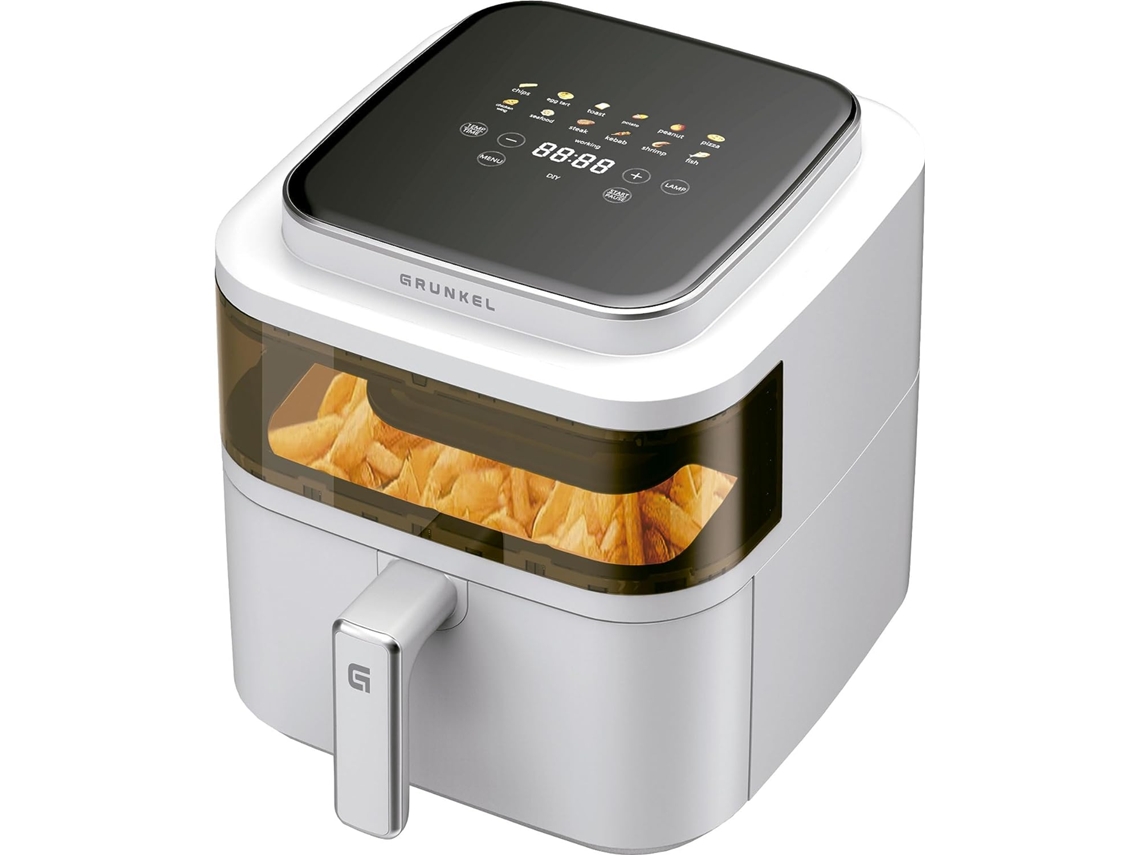 GRUNKEL Air Fryer Air Fryer Light Fryer 6L e 1400W com Painel Digital ...