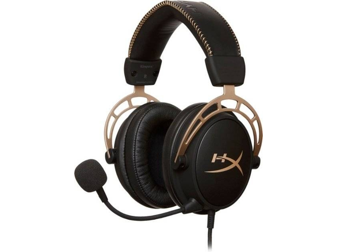 Auscultadores Gaming com Fio HYPERX Cloud Alpha Gold (Over Ear ...