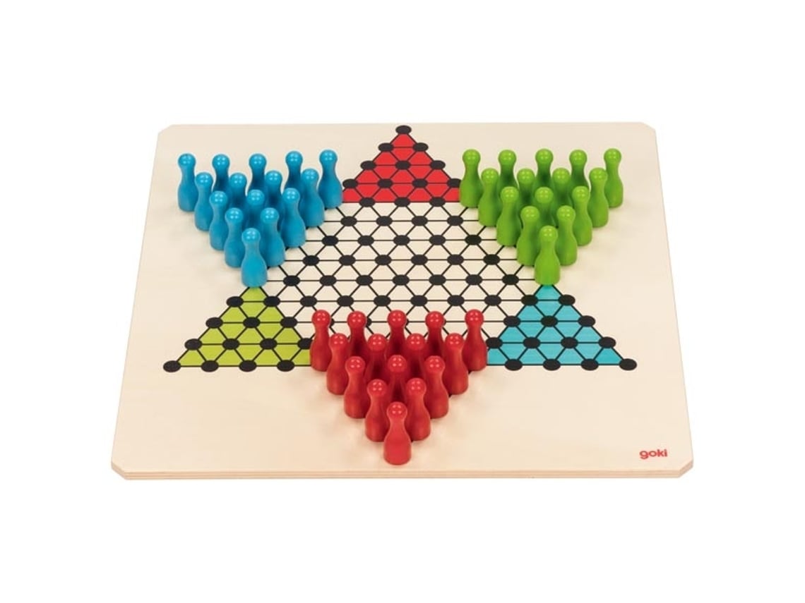 Jogo de Tabuleiro GOKI Chinese Checkers Board Game (4 Anos) | Worten.pt