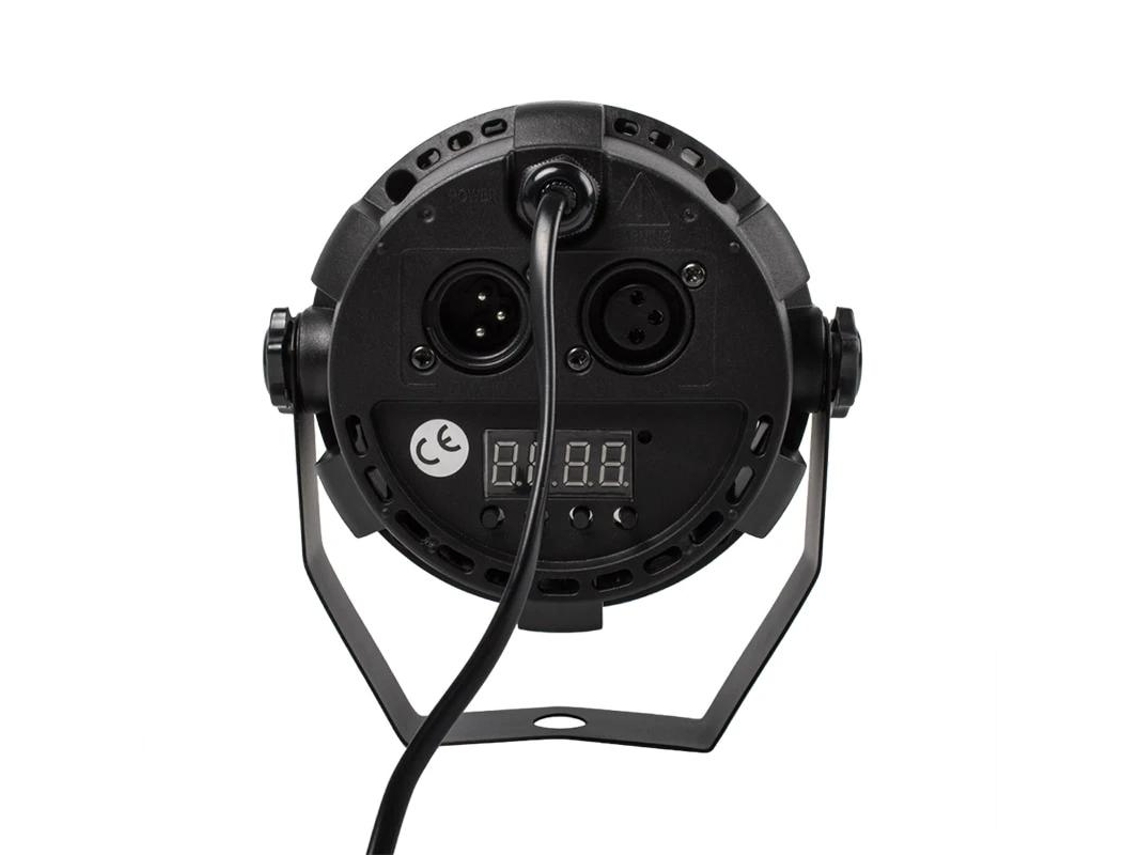 Luzes de Palco Profissional Led Flat Par 12X3W Rgbw Dmx512 Master-Slave ...