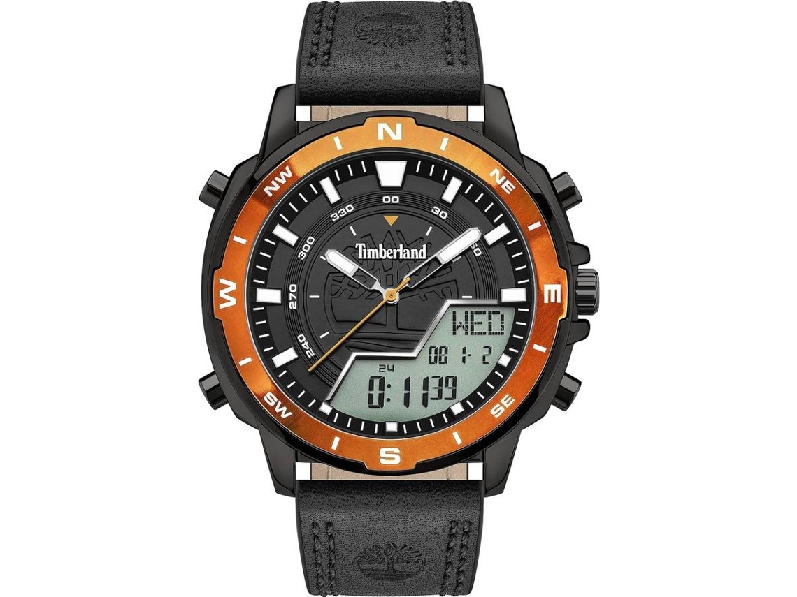 Relógio TIMBERLAND Homem (Pele - Preto) | Worten.pt