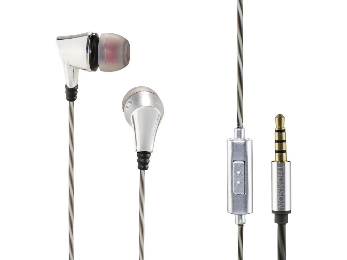 Auriculares com Fio THOMSON Ear3207 (In Ear - Microfone - Noise ...