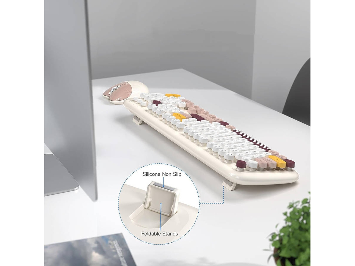 Conjunto Teclado e Rato Mkplus Série StyleWriter TG8118KAZUO | Worten.pt