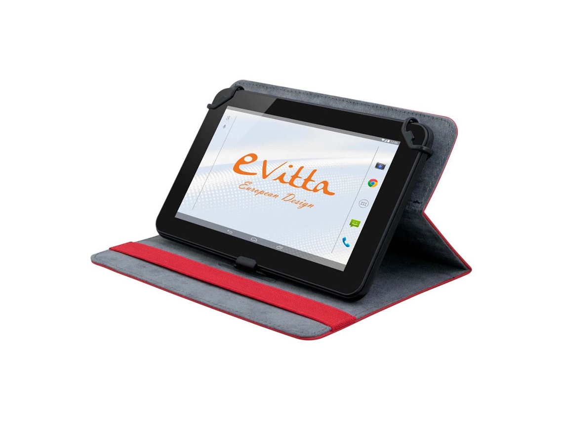 Capa Tablet Universal 7'' EVITTA Stand Vermelho | Worten.pt