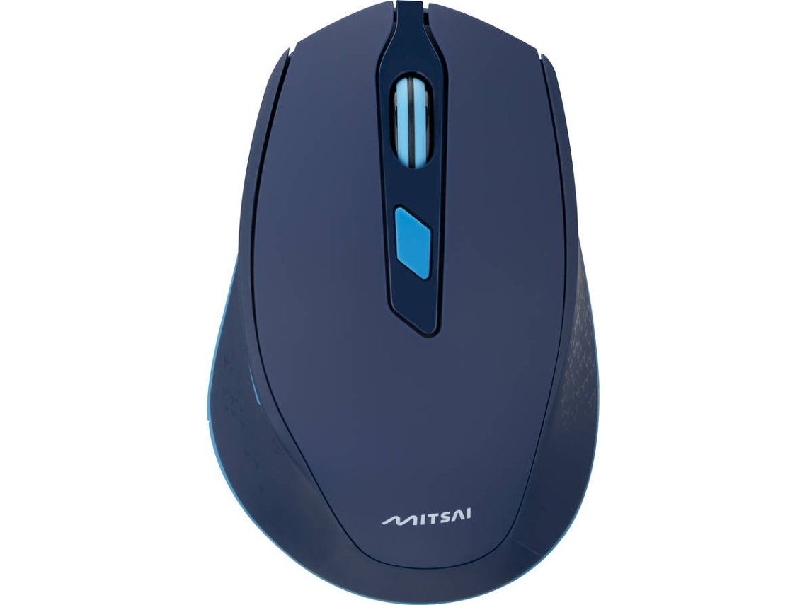 Rato MITSAI R840 (Caixa Aberta - Wireless - Regular - 1600 dpi - Azul ...