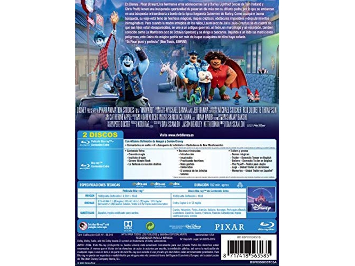 DVD Onward Disney Blu Ray | Worten.pt DVD Onward Disney Blu Ray | Worten.pt