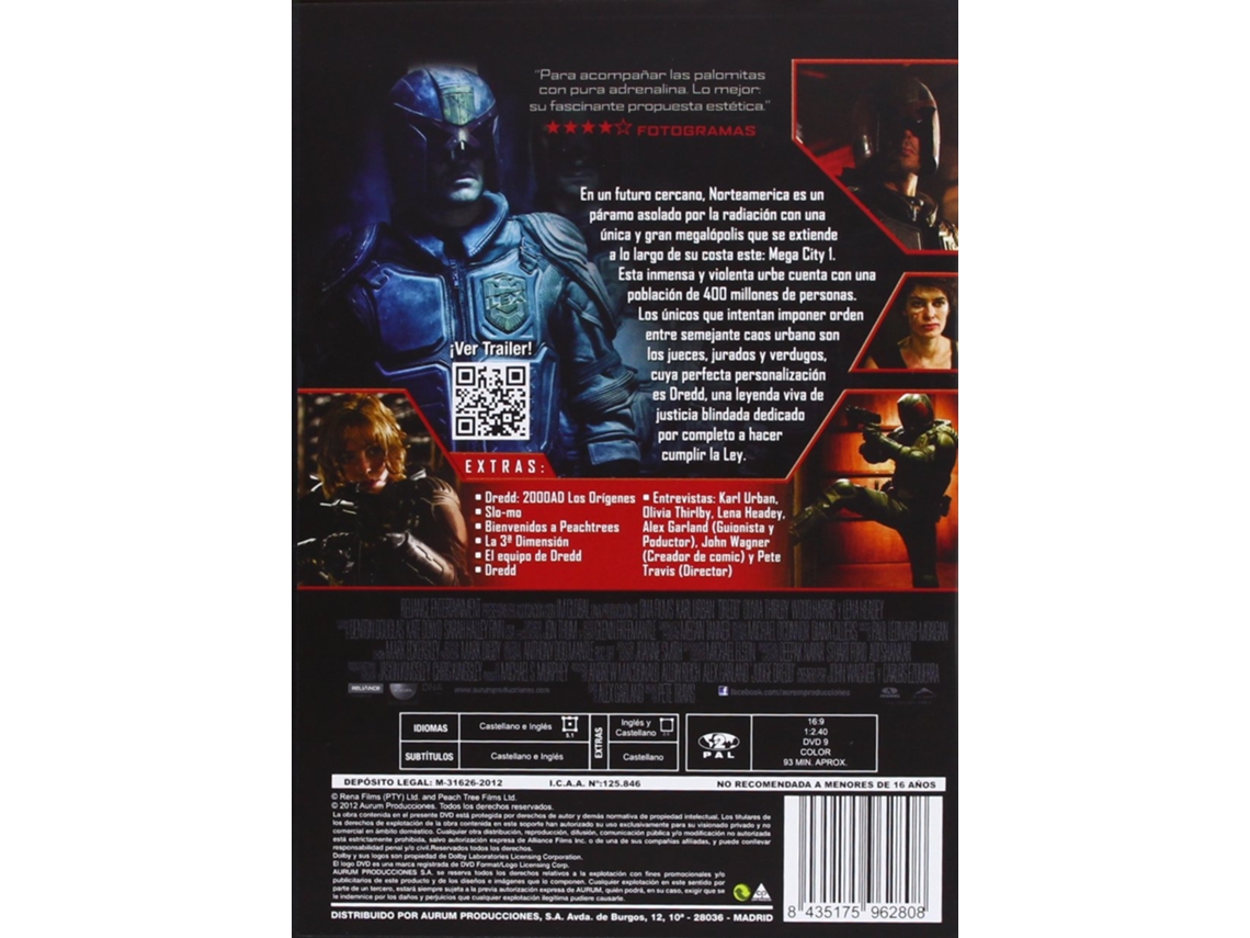 DVD Dredd | Worten.pt