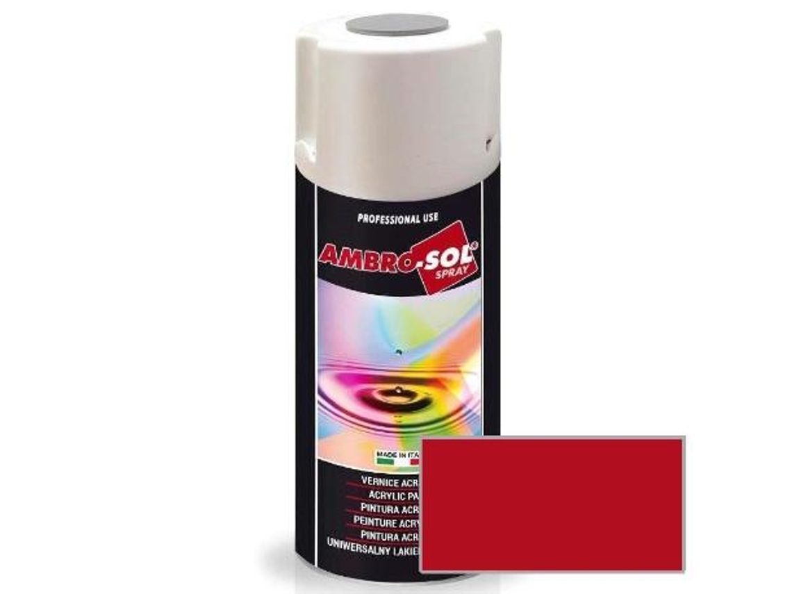 Spray acrilico rj/tomate ral-3013 400ml | Worten.pt
