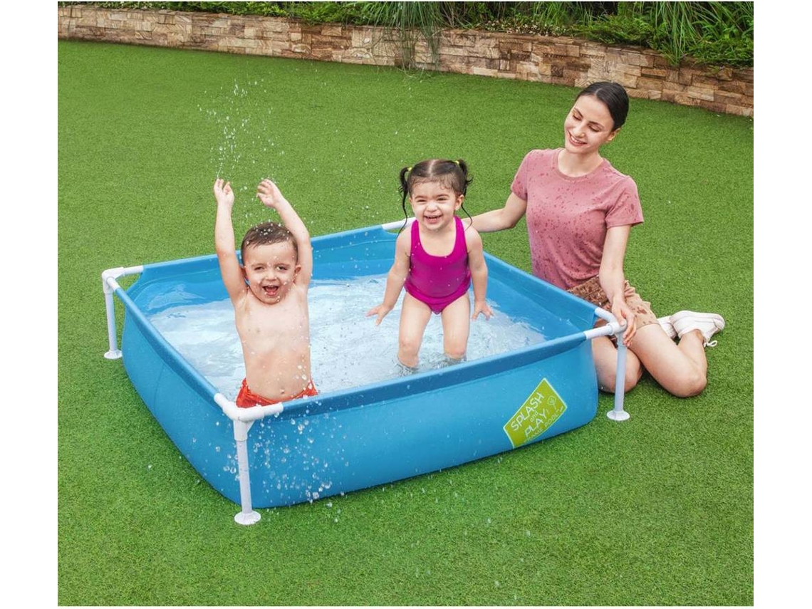Piscina Infantil Tubular Destacável BESTWAY My First Pool 122x122x30,5 ...