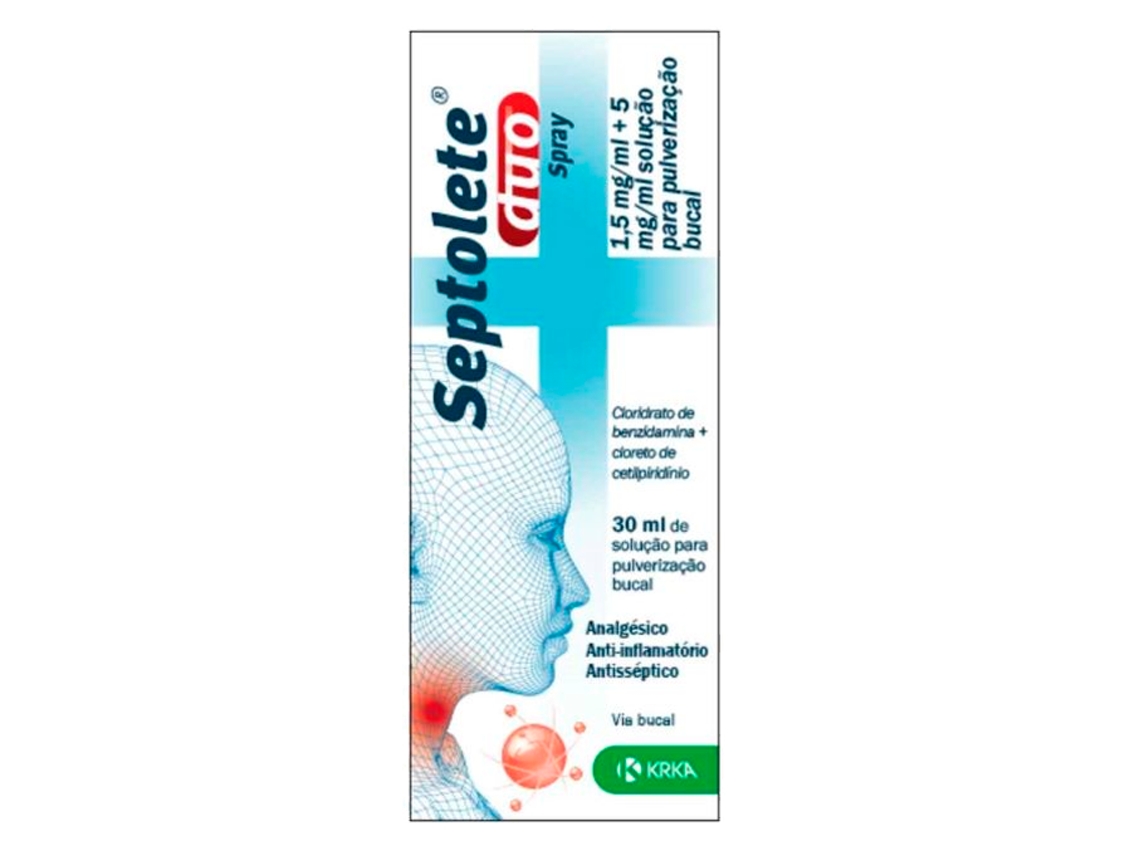 Septolete Duo Spray Solução Para Pulverização Bucal (1,5mg/ml+5 ...