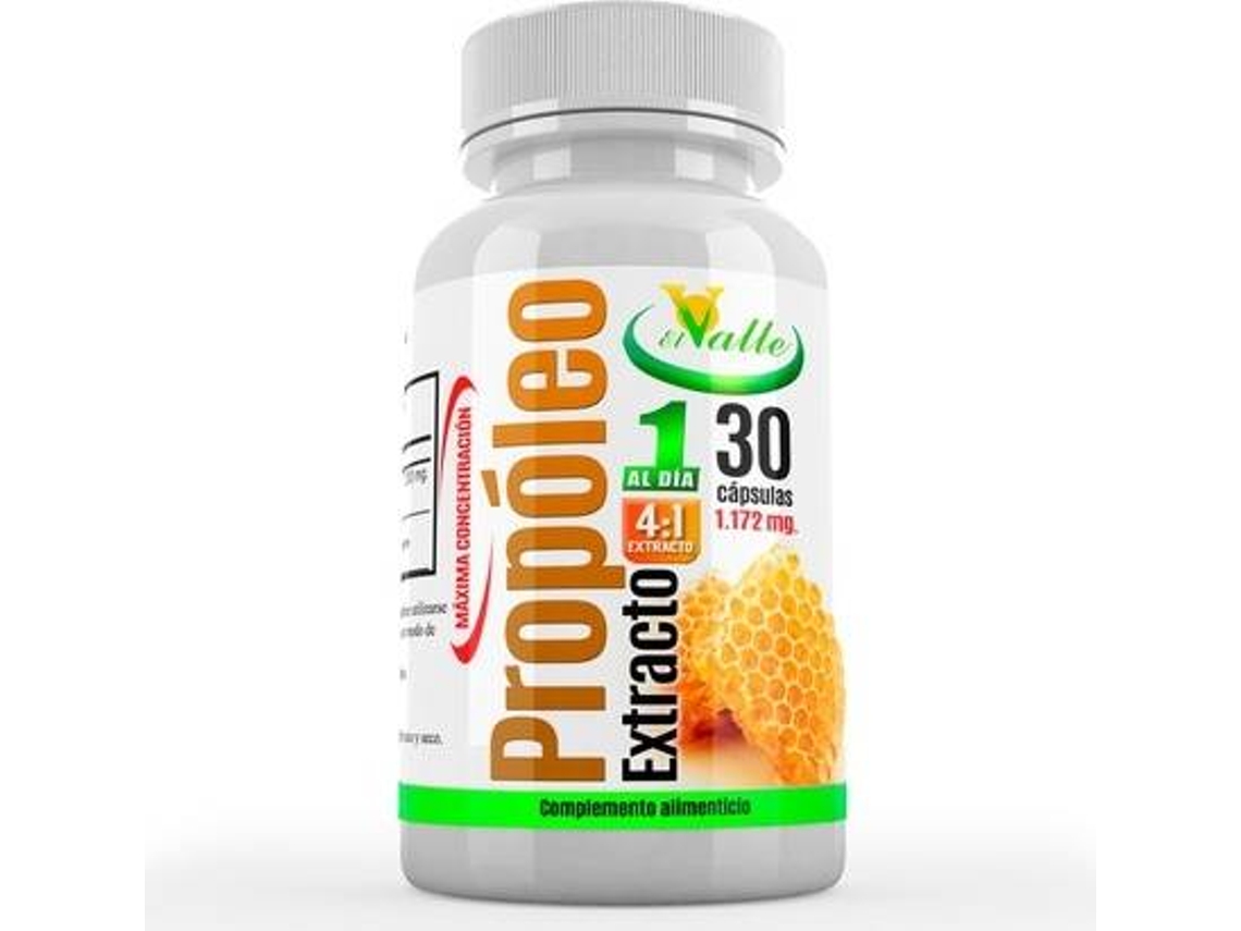 Suplemento Alimentar EL VALLE Propóleo (30 cápsulas) | Worten.pt