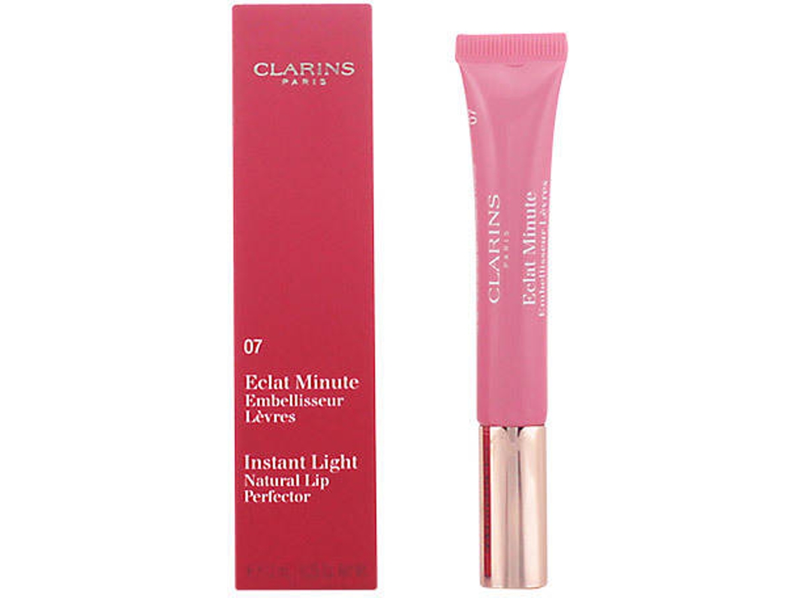 Batom CLARINS Eclat Minute Embellisseur Cor 07 Toffee Pink Shimmer ...