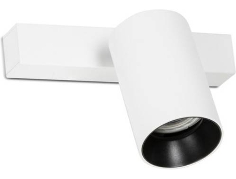 Aplique de Parede FARO BARCELONA Stan II (Máx. 8W - Alumínio, PC ...