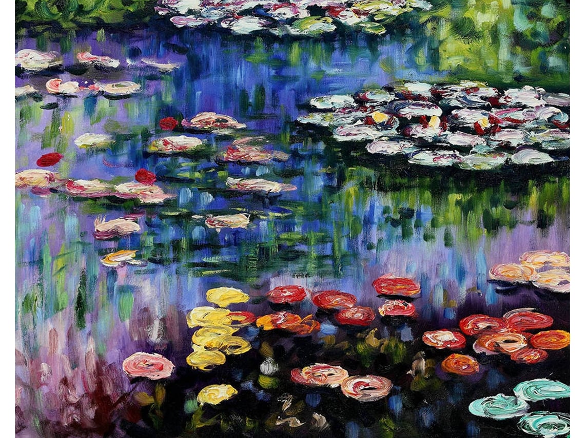 Quadro LEGENDARTE Lírios D’água - Claude Monet (80x100 cm) | Worten.pt