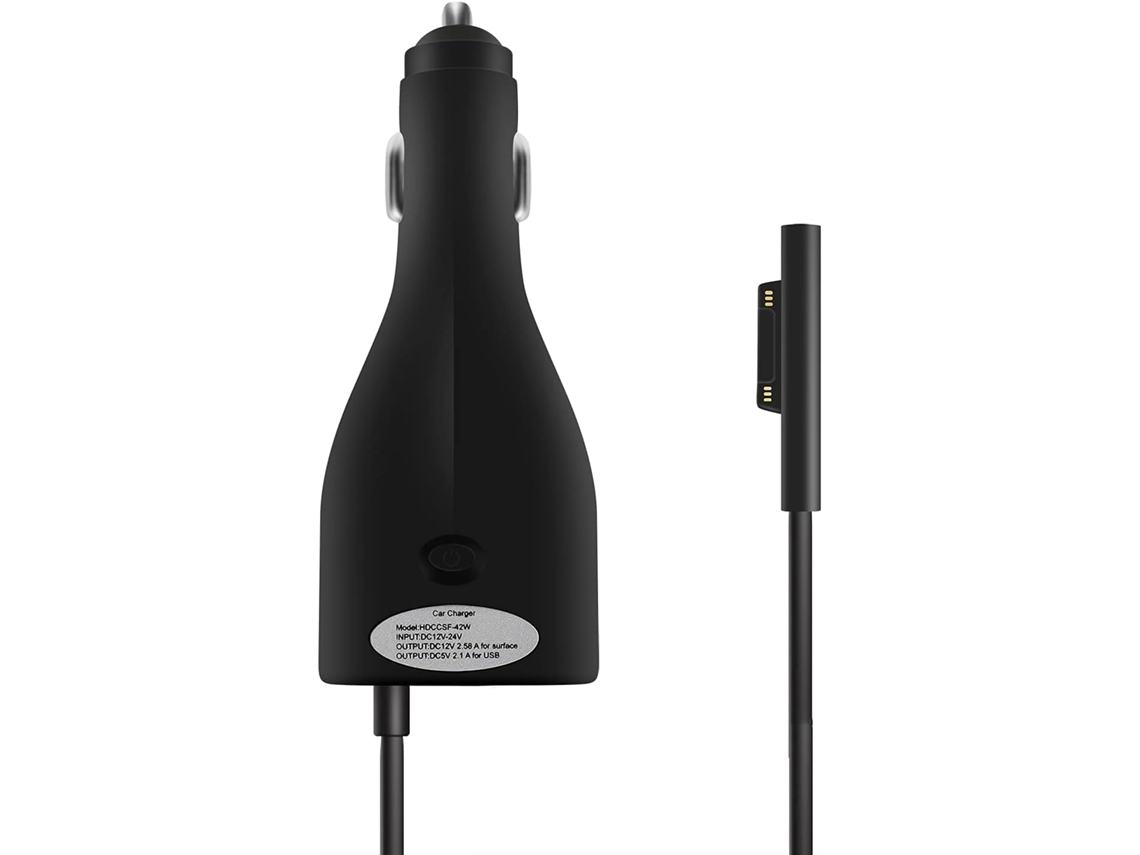 Surface Pro Car Charger 42W 12V 258A Power Supply For Microsoft Surface ...