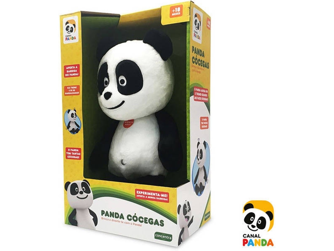 Peluche CONCENTRA Panda Cócegas | Worten.pt