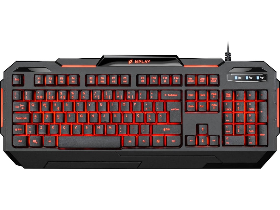 Bundle Gaming Nplay Dominate 6.0 Pt (Teclado + Auscultadores + Rato ...