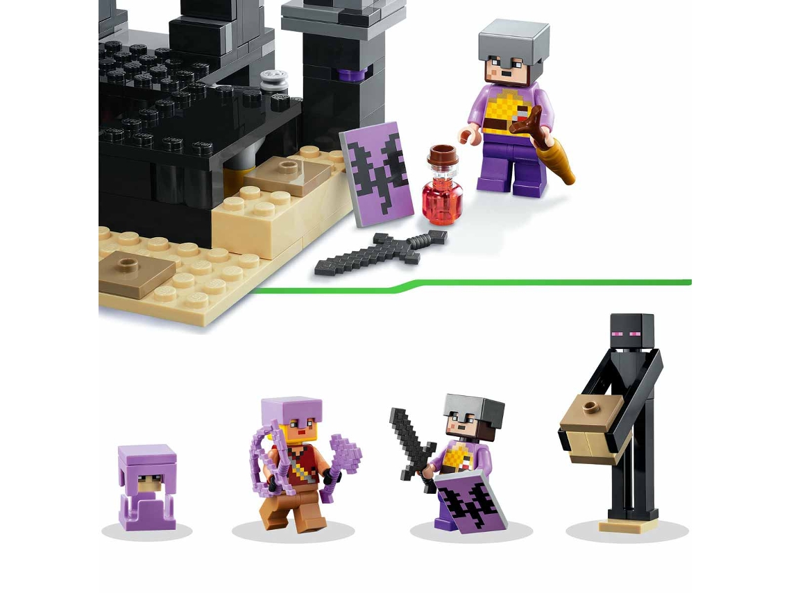 LEGO Minecraft: A Luta No Final 21242 (Idade Mínima Recomendada: 8 anos ...