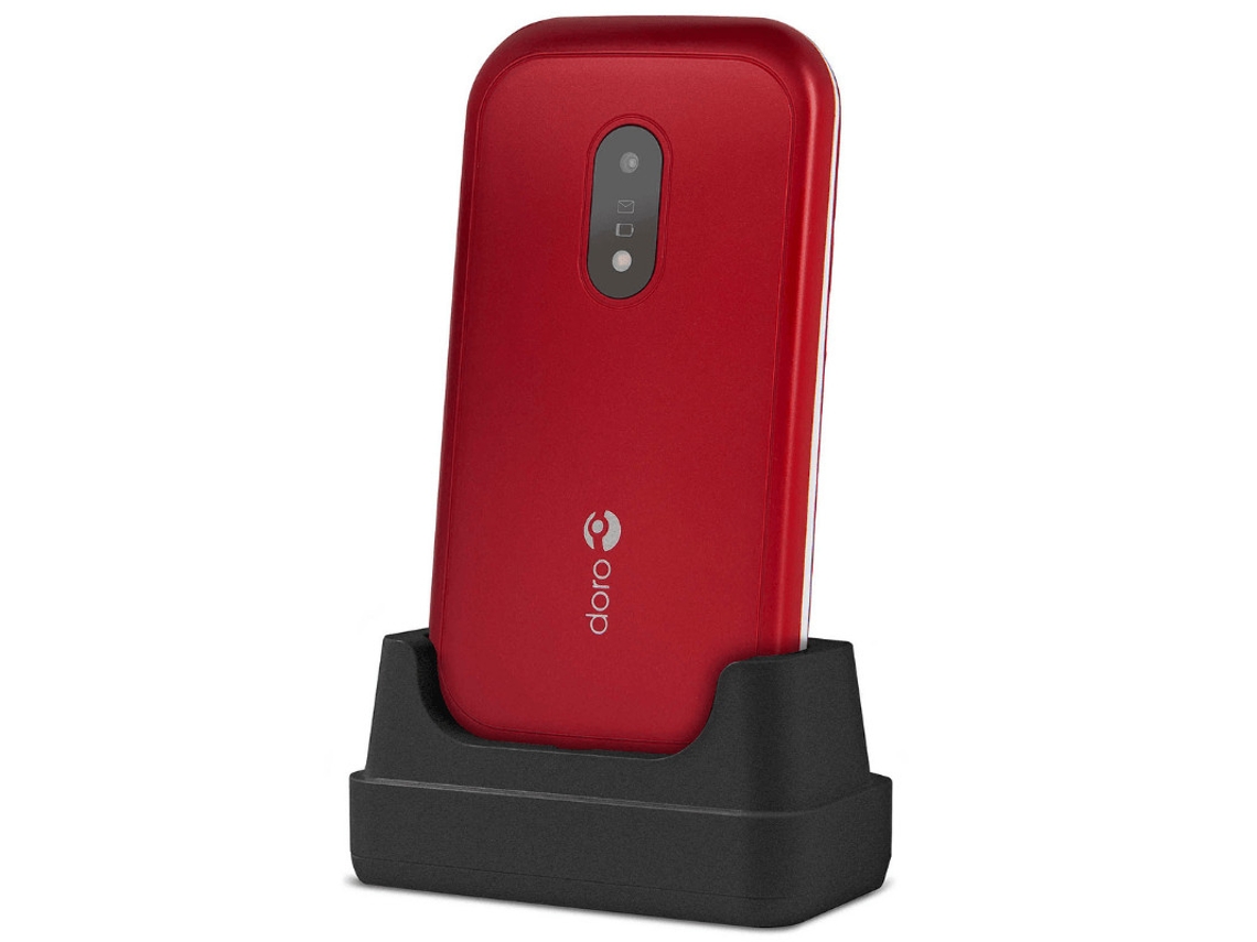 Doro 6040 Telem vel S nior Vermelho | Worten.pt