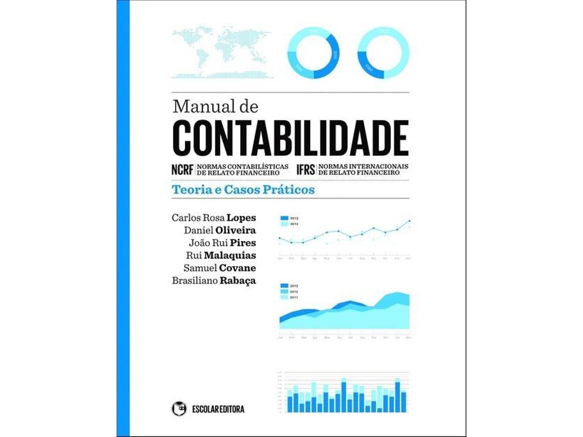Livro Manual De Contabilidade de Carlos Rosa Lopes (Português) | Worten.pt