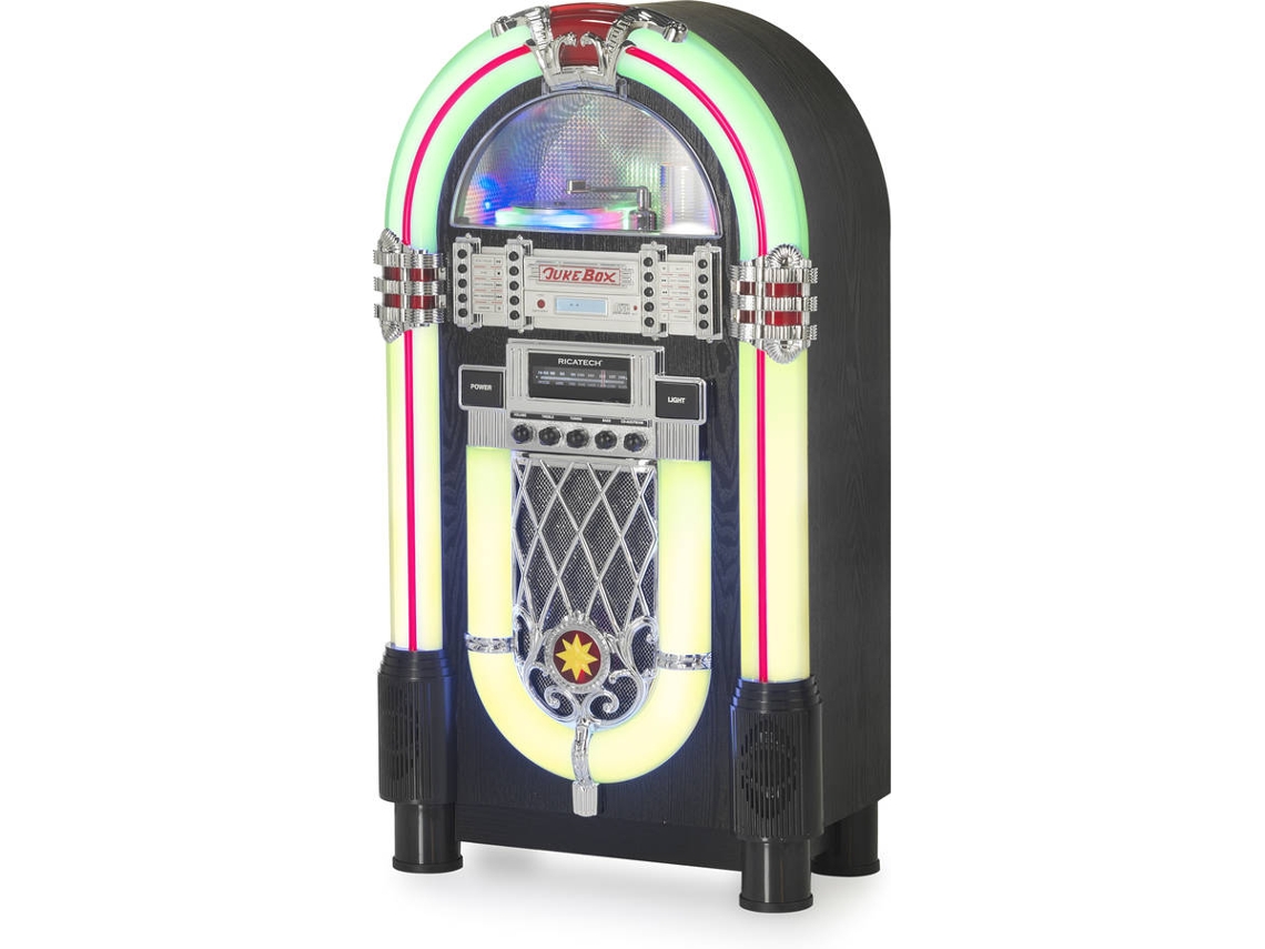 Jukebox Bluetooth RICATECH RR1000 Preto | Worten.pt