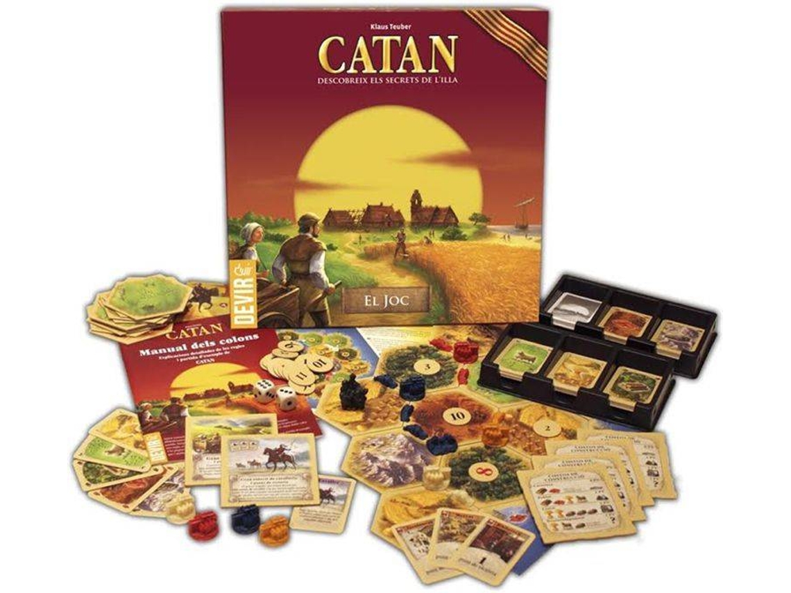 Jogo de Tabuleiro DEVIR Catan | Worten.pt