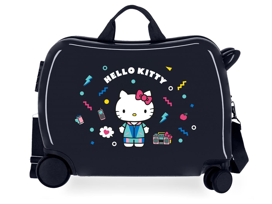 Mala Ride-On HELLO KITTY Castle of Hello Kitty (Cabine - 38 L - Preto ...