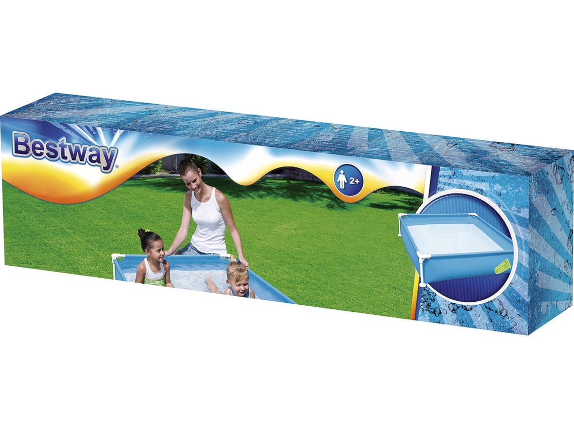 Piscina Infantil Tubular Destacável BESTWAY My First Pool 122x122x30,5 ...