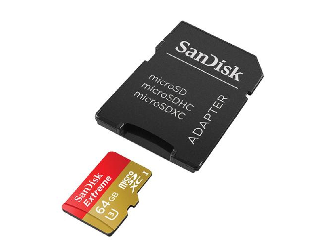 Cartão de Memória MicroSD SANDISK Extreme 64GB | Worten.pt