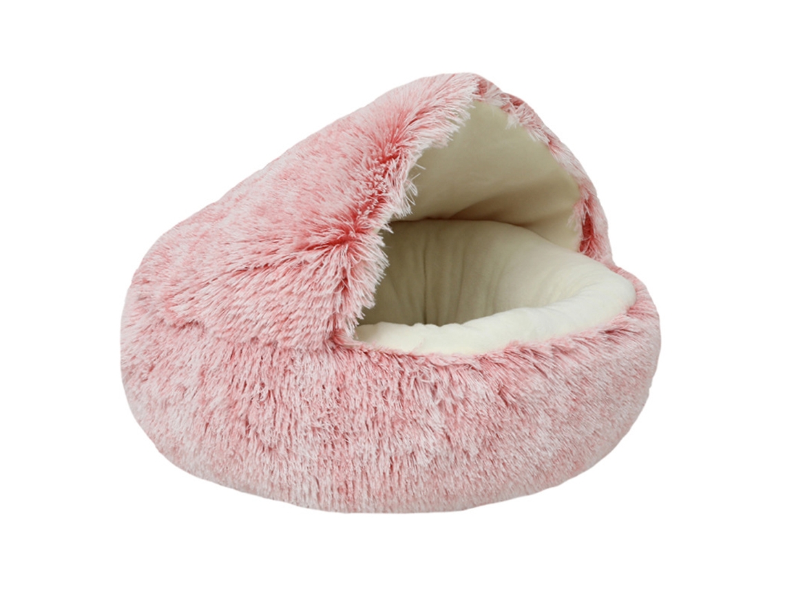 ELKUAIE Ninho de Gato Semifechado Concha Cama de Gato Semifechada Cama ...