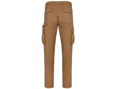 Calças de Trabalho para Homem WK. DESIGNED TO WORK (XL - Castanho ...