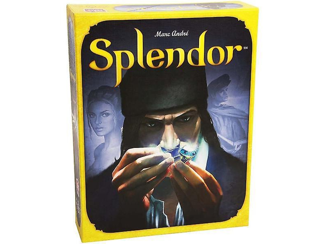 Jogo de Cartas Splendor Brilliant Gems Game Basic Edition Casual Party ...