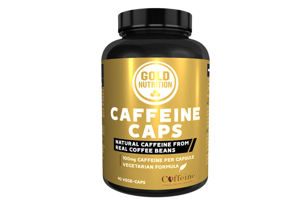 Suplemento Alimentar GOLDNUTRITION Energético Caffeine Cápsulas 100 Mg ...